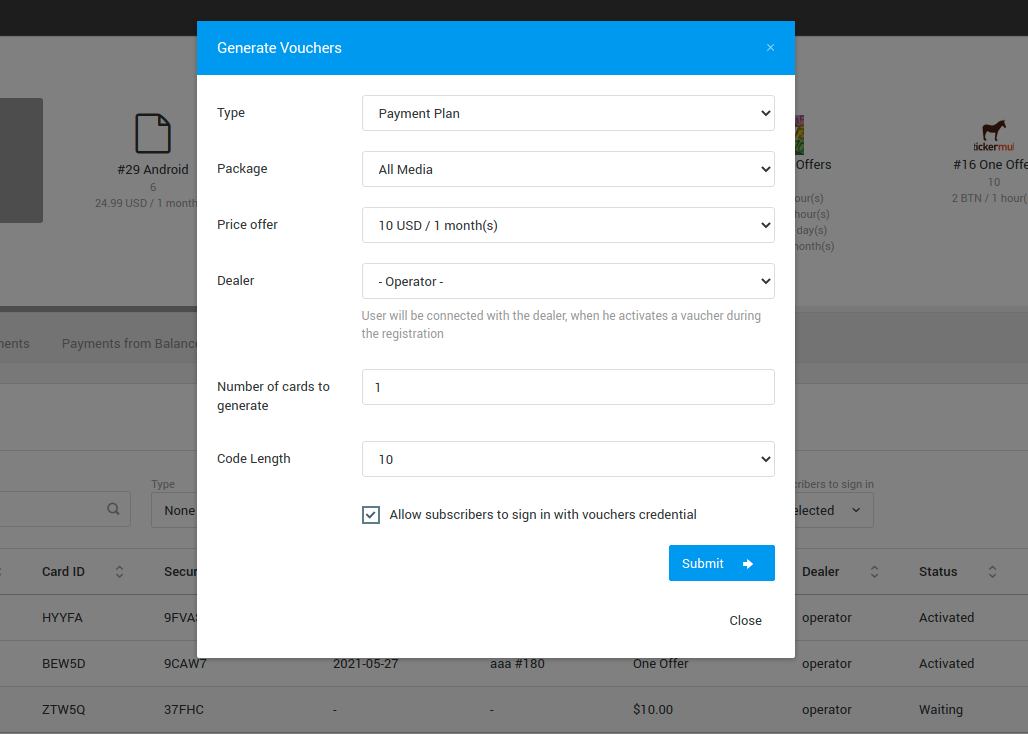 WOWcher! Vouchers as the Way to Purchase Content